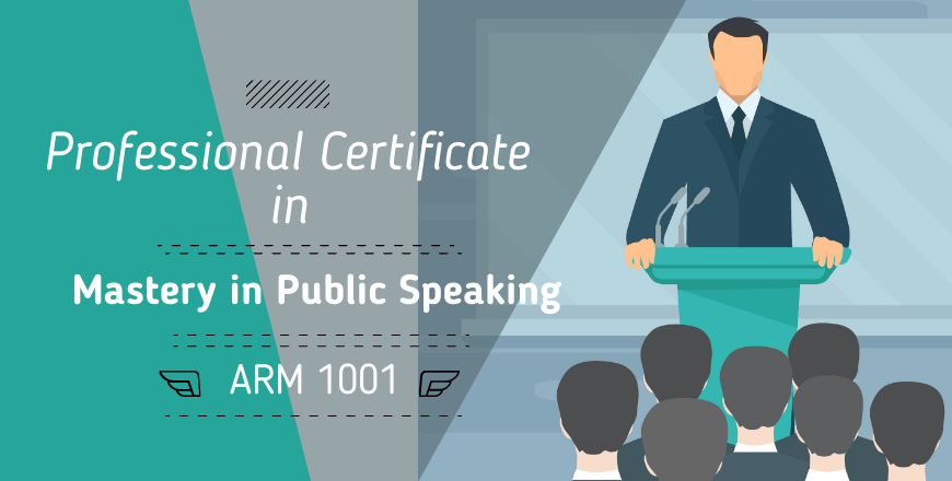 Professional Certificate in Mastery in Public Speaking - Eduslides ...
